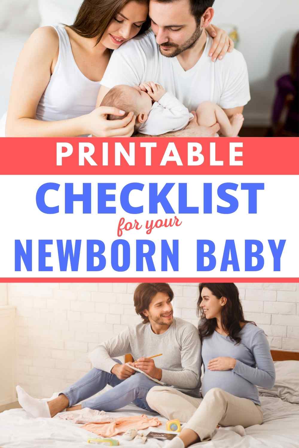 70+ Items Newborn Baby Checklist (with Free Printable)