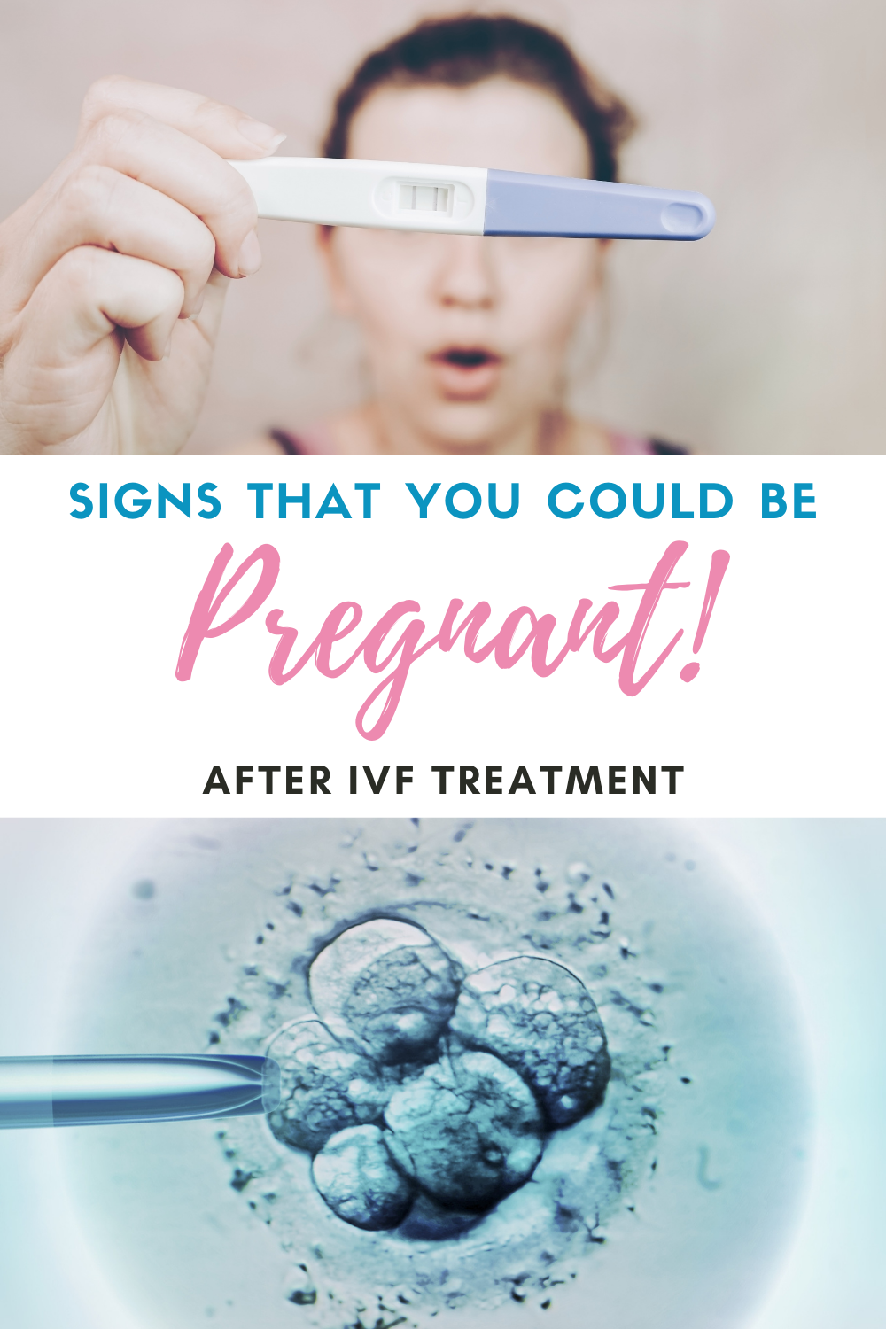 Positive Signs After Embryo Transfer (IVF Worked, Yes You Are Pregnant!)