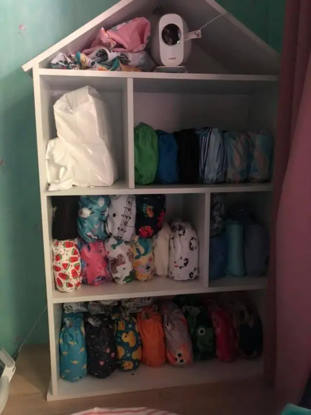 17 Genius Cloth Diapers Storage Ideas - Conquering Motherhood