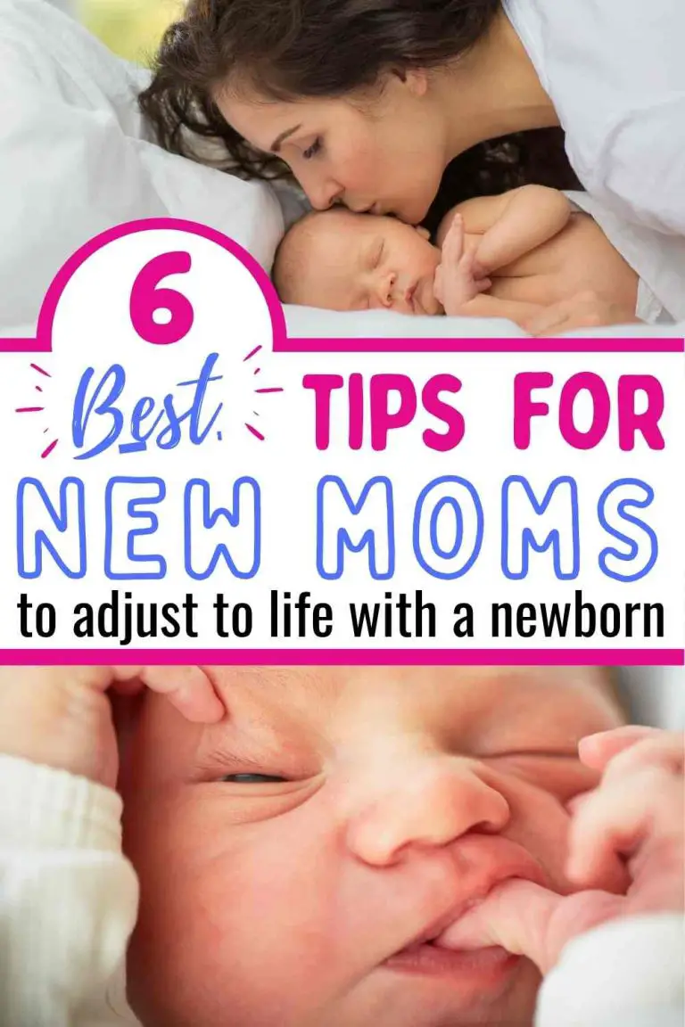 6 Tips For First Time Moms (Practical Advice To Help New Moms Adjust ...