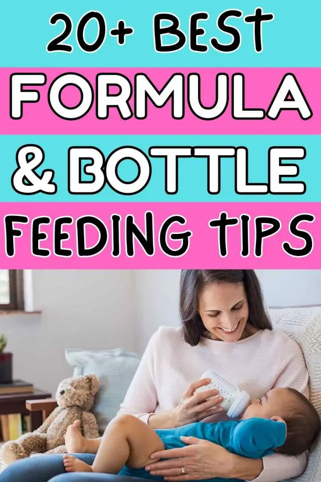 30 Formula & Bottle Feeding Tips (to Make it Easier!) - Conquering ...