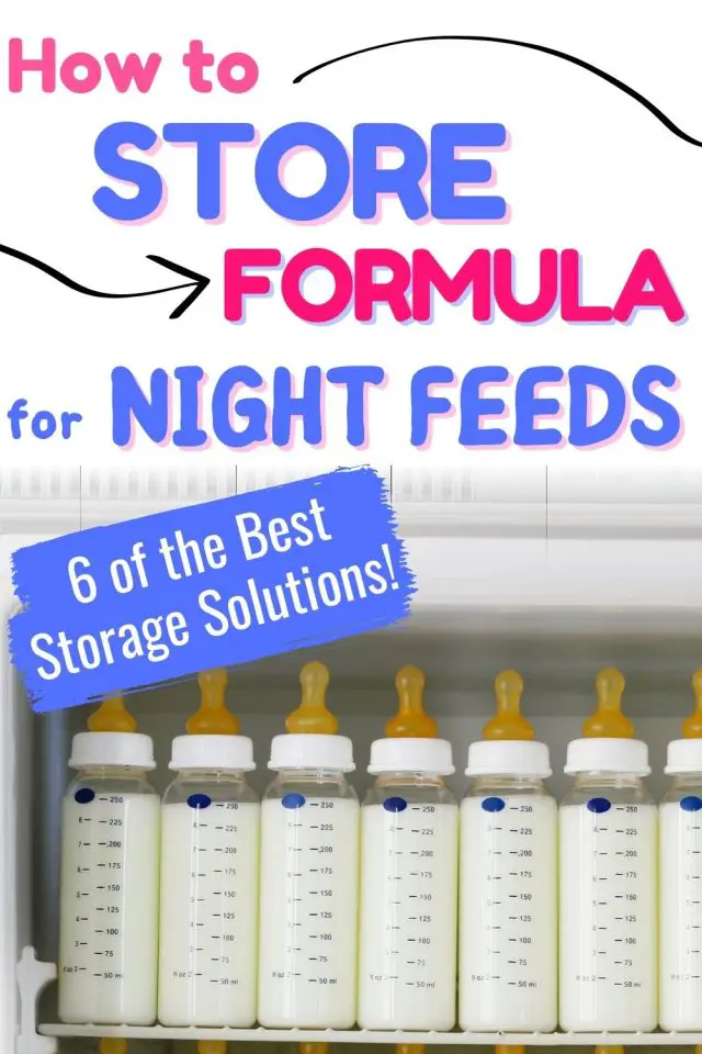 How to Store Formula Milk for Night Feeds (6 Solutions to Fit your ...