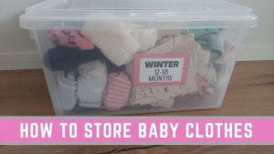 16 Tips & Ideas for Storing Baby Clothes (& Being Organized ...